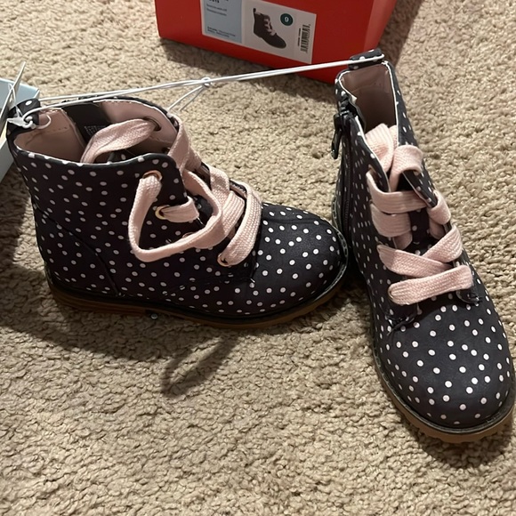 Cat & Jack | Shoes | Cat And Jack Girls Combat Boots Sz 9 | Poshmark